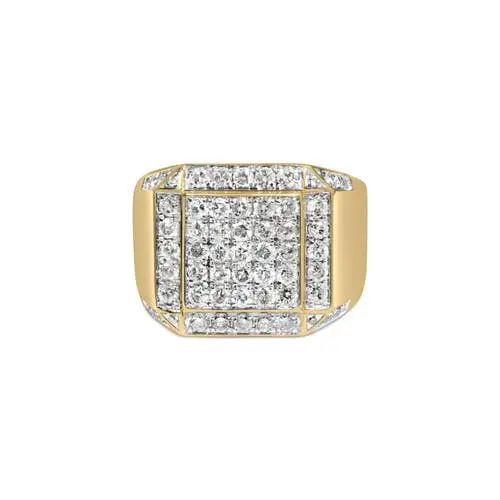 HAUS OF BRILLIANCE 10k Gold 2 1/8 Ctw Diamond Ring - Yellow Gold