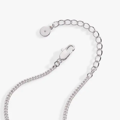 ALEX AND ANI Glass Butterfly Pendant Necklace