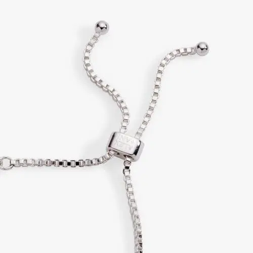 ALEX AND ANI Glass Butterfly Bolo Bracelet
