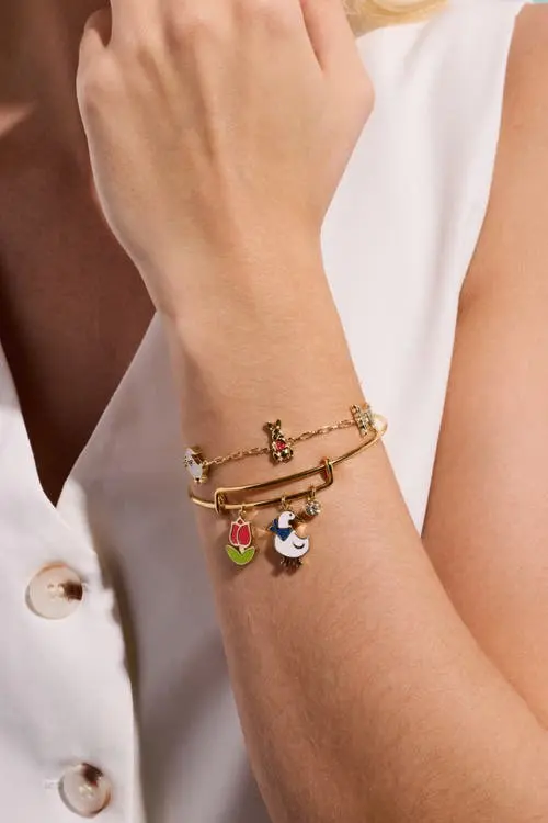 ALEX AND ANI Garden Party Linear Bracelet