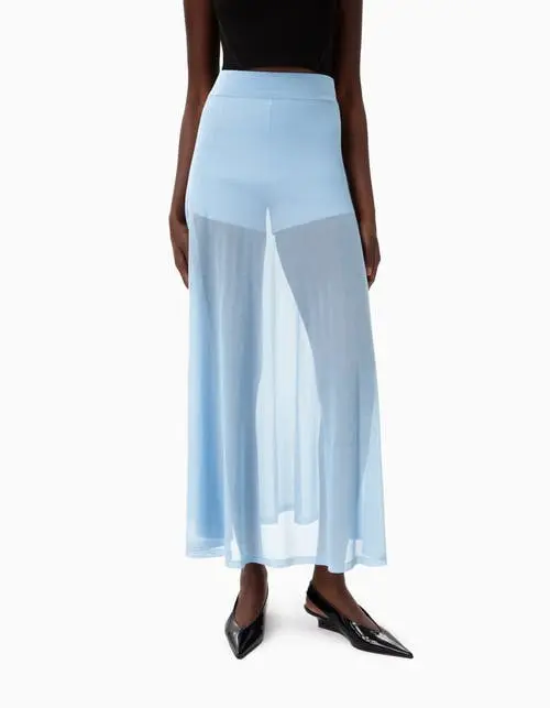 DODIEE Maxi Skirt - Light Blue