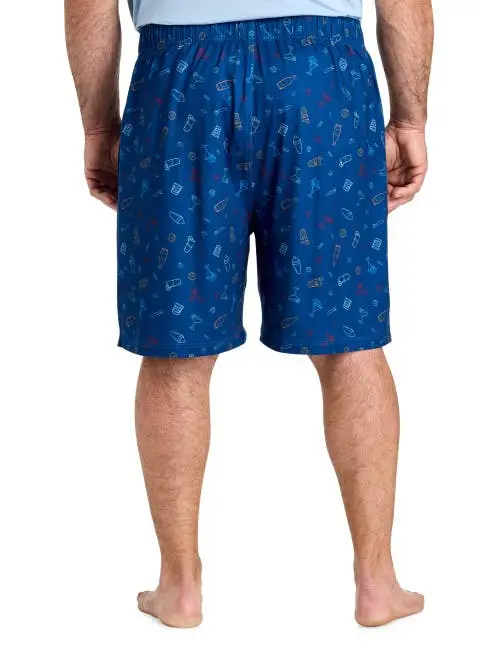 HARBOR BAY BY DXL Performance Lounge Shorts - Navy
