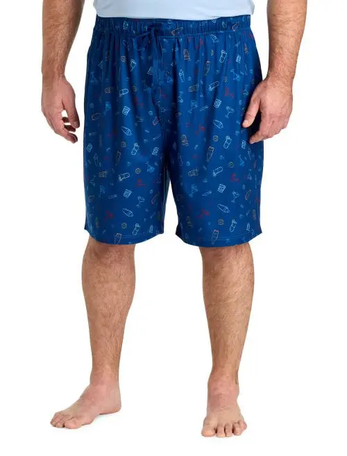 HARBOR BAY BY DXL Performance Lounge Shorts - Navy
