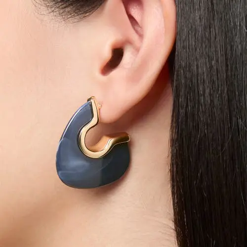 Jessica Simpson J-hoop Drop Earrings