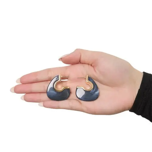 Jessica Simpson J-hoop Drop Earrings