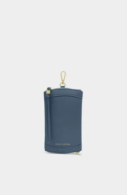 KATIE LOXTON Clip-on Sunglasses Case - Light Navy