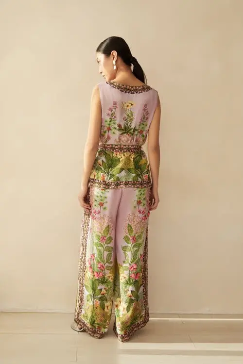 RAISHMA Wilma Printed Shirt - Lilac