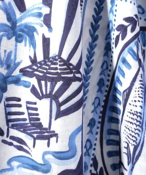 Echo Printed Tile Pants