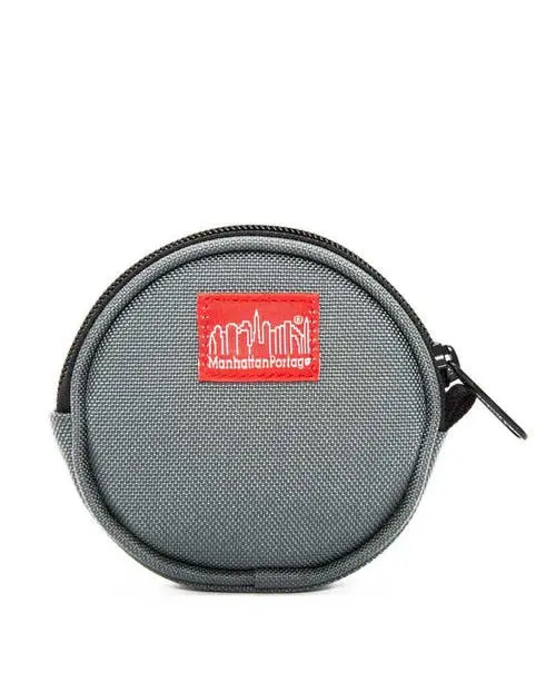 MANHATTAN PORTAGE Ellington Circle Coin Purse - Grey