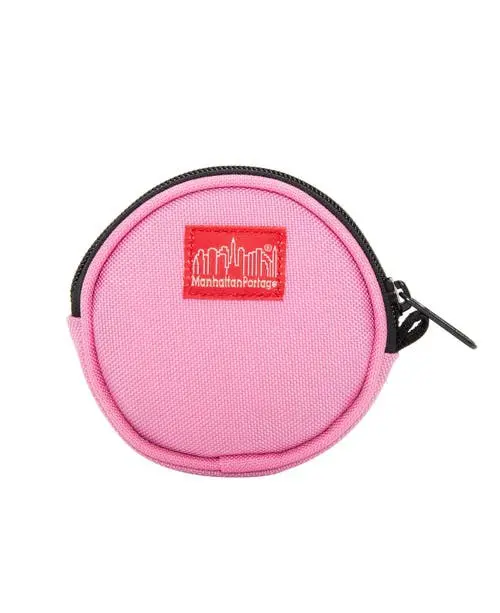 MANHATTAN PORTAGE Ellington Circle Coin Purse - Pink