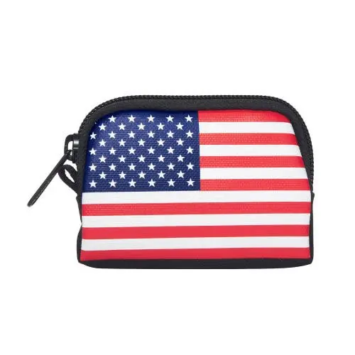 MANHATTAN PORTAGE Stars And Stripes Coin Purse - Black