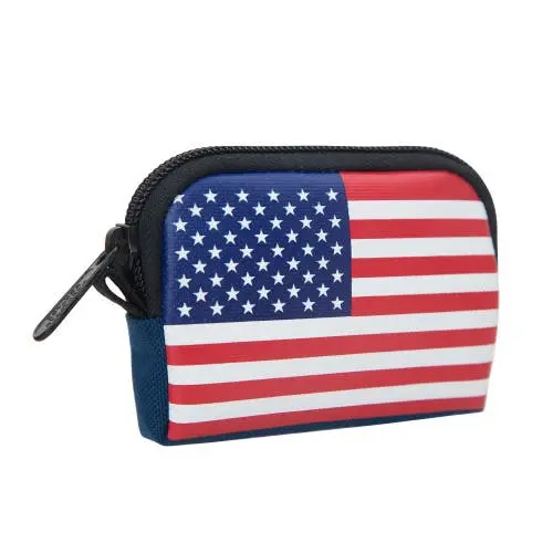 MANHATTAN PORTAGE Stars And Stripes Coin Purse - Navy