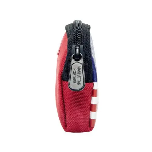 MANHATTAN PORTAGE Stars And Stripes Coin Purse - Red