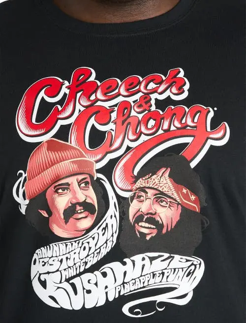TRUE NATION BY DXL Big & Tall Cheech And Chong Rush Haze Graphic Tee