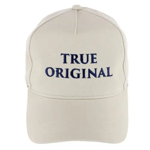 Trafalgar Embroidered Baseball Cap - Beige