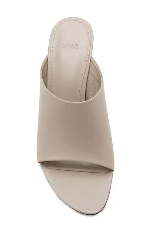 Mango Wedge Slide Sandal