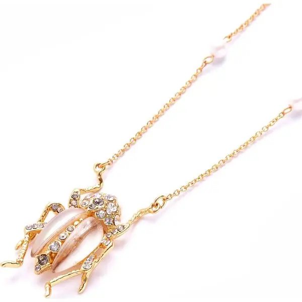 BILL SKINNER STUDIO Bejewelled Pendant - Beetle