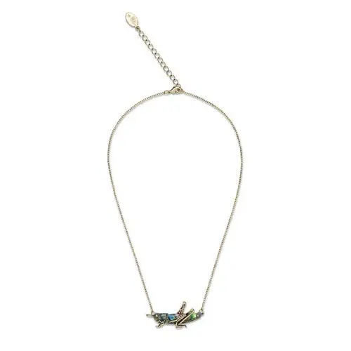 BILL SKINNER STUDIO Grasshopper Pendant Necklace