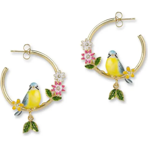 BILL SKINNER STUDIO Serenade Hoop Earrings - Songbird
