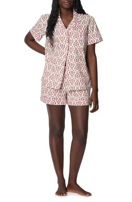 BEDHEAD PAJAMAS Print Cotton Short Pajamas - Olivia