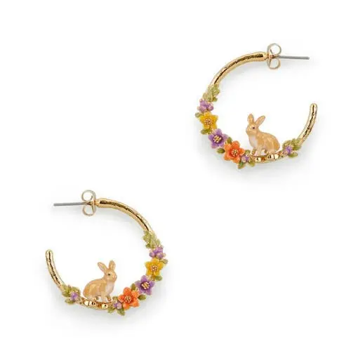 BILL SKINNER STUDIO Hoop Earrings - Rabbit