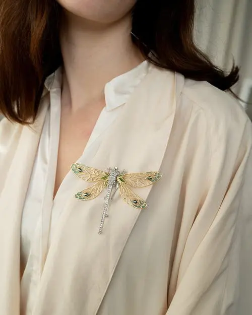BILL SKINNER STUDIO Brooch - Dragonfly