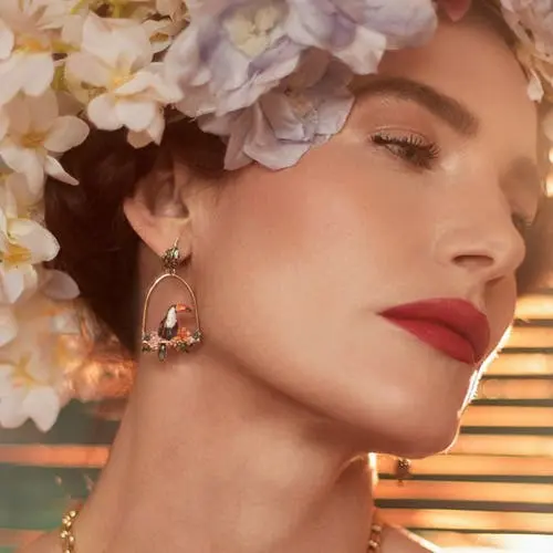 BILL SKINNER STUDIO Bloom Hoop Drop Earrings