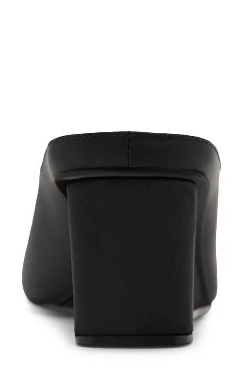 Mango Square Toe Wedge Mule