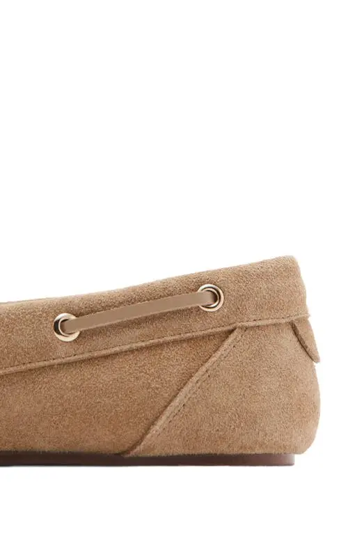 Mango Suede Boat Shoe
