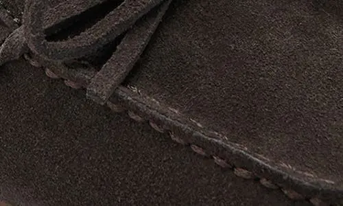 Mango Suede Bow Loafer