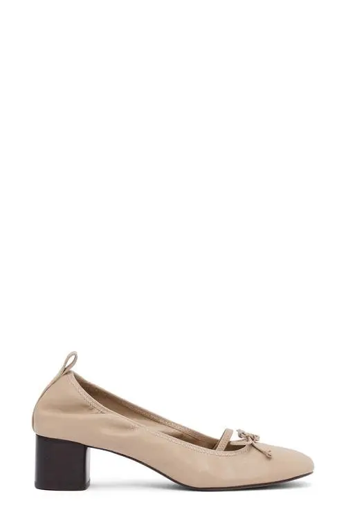 Mango Mary Jane Ballerina Pumps