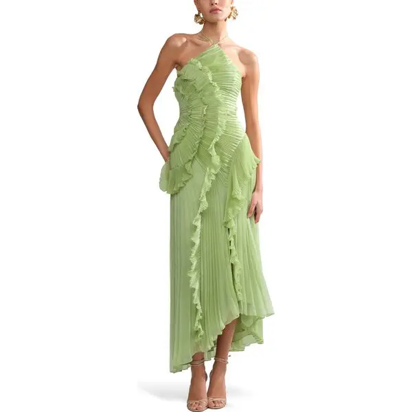 AMUR Lorelie Halter Gown - Stem