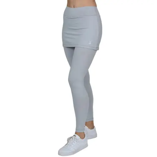 SOFIBELLA Warmer Tennis Skirt - Stone