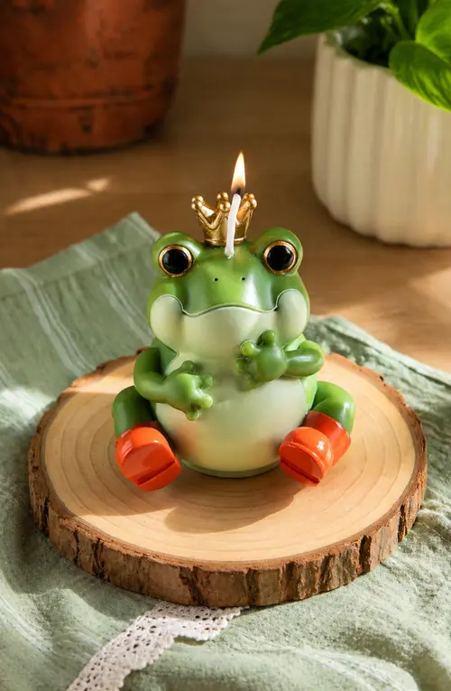 SOUTHLAKE GIFTS Frog Prince Candle