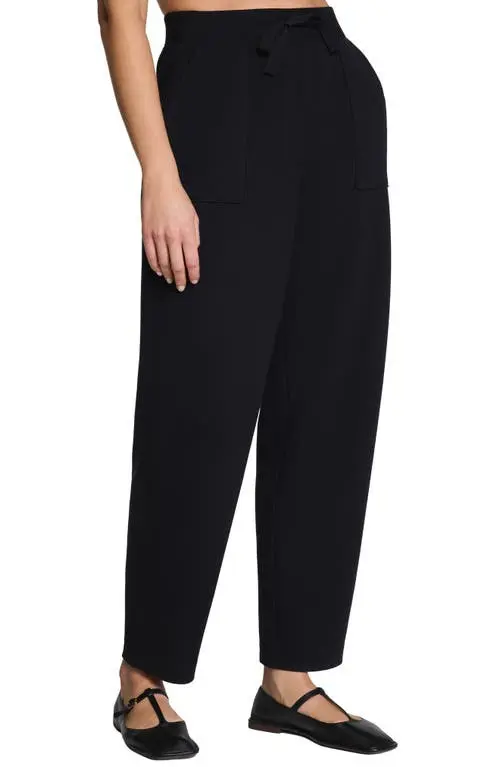 Spanx Airessentials® French Rib Ankle Pants - Very Black