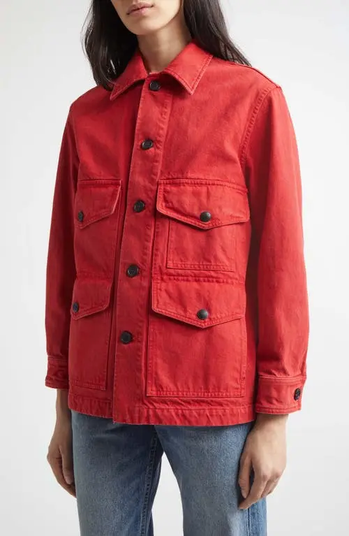NILI LOTAN Leroy Jacket - Scarlet