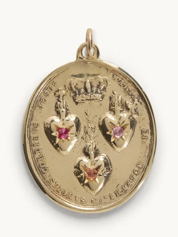 CATHERINE MICHIELS 14k Gold Pendant Necklace With Sapphires - One-color