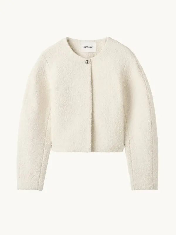 Soft Goat Bouclé Blazer