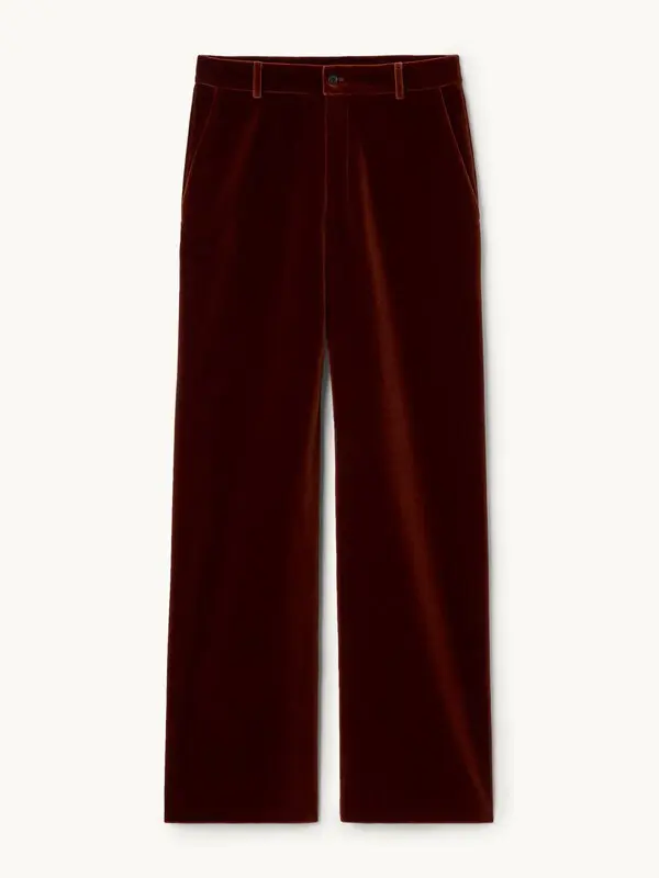 KALLMEYER Column Leg Trouser - Rust