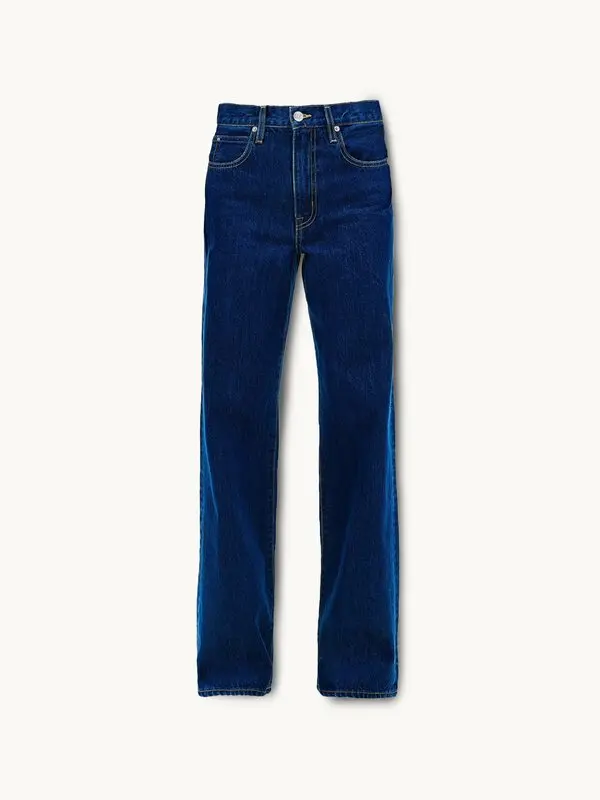 SLVRLAKE Grace Straight Leg Jeans - Evermore