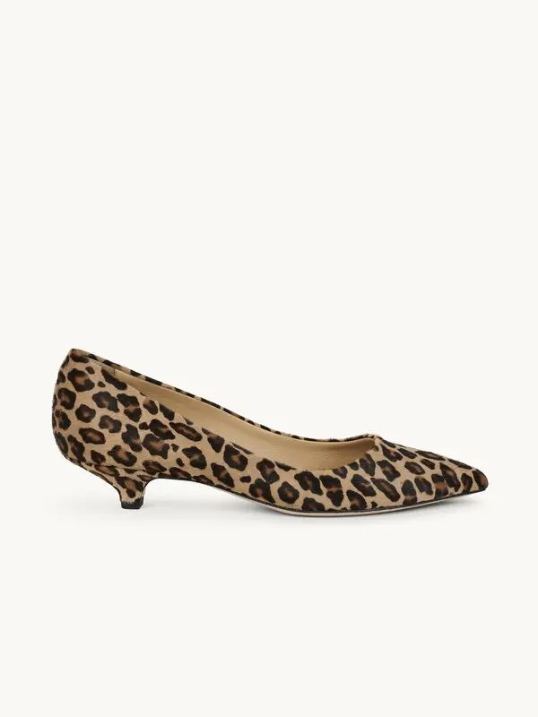 JAMIE HALLER The Kitty Point Heel - Leopard
