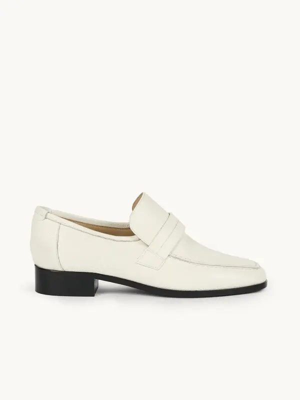 JAMIE HALLER The Mod Loafer - White