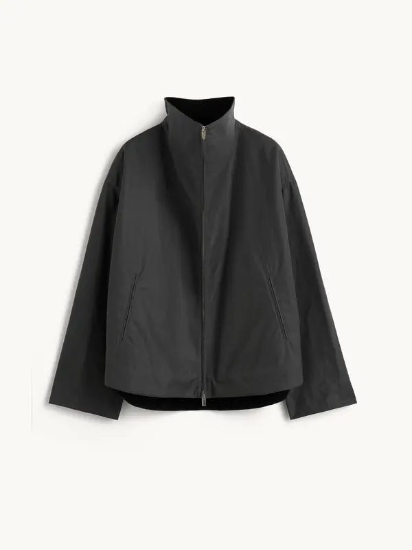 TOTEME Zipped Country Jacket - Washed Black