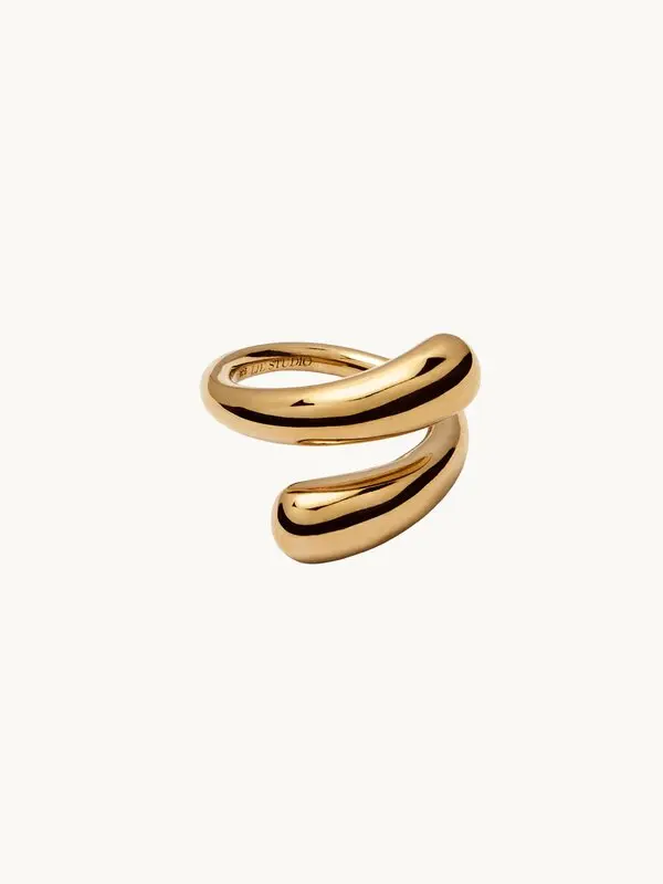 Lié Studio Victoria Ring - 18k Gold-plated 925 Sterling Silver