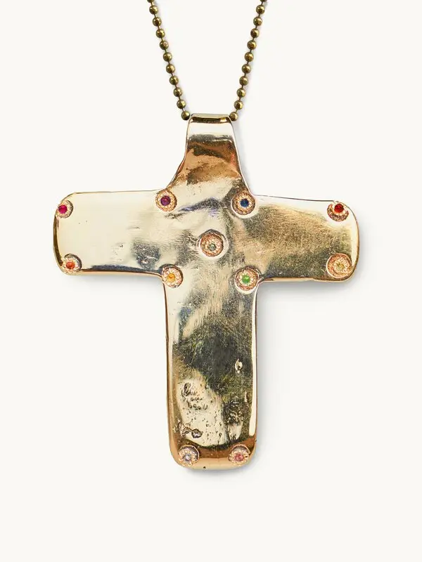 CATHERINE MICHIELS Padrès Cross Pendant - One-color