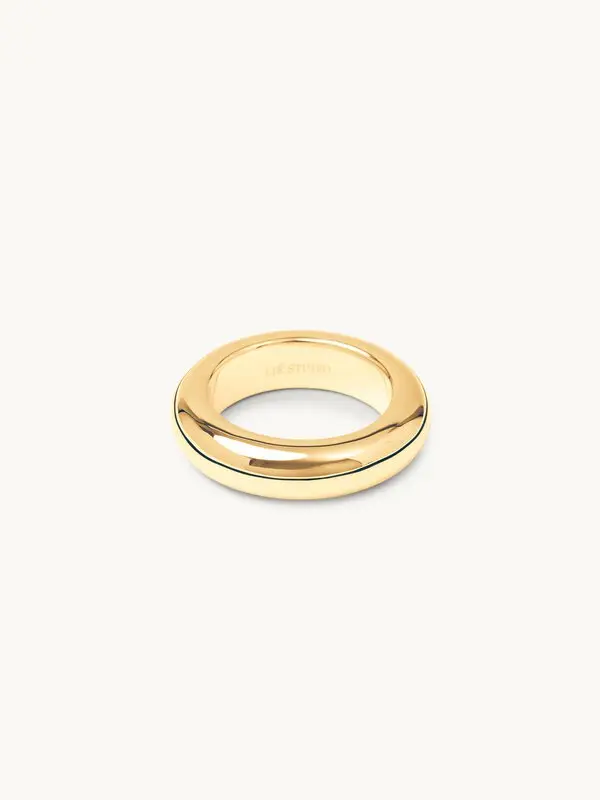 Lié Studio The Evie Ring - 18k Gold Plated