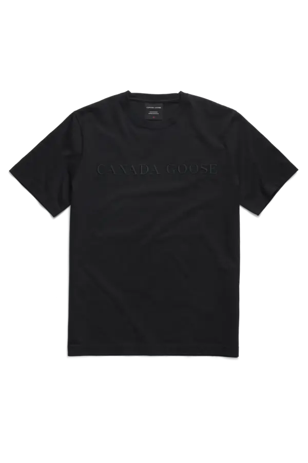 Canada Goose Vantage Embroidered T-shirt - Black