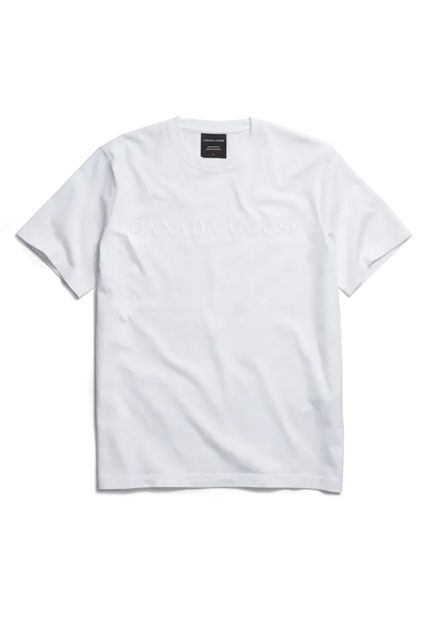 Canada Goose Vantage Embroidered T-shirt - Optic White
