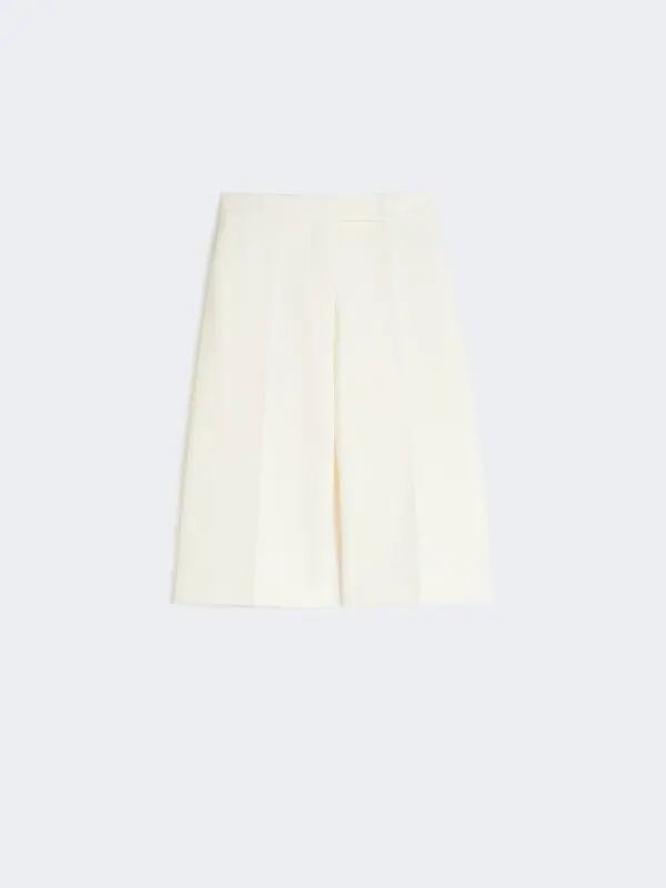 Max Mara Viscose Crêpe Jersey Bermuda Shorts