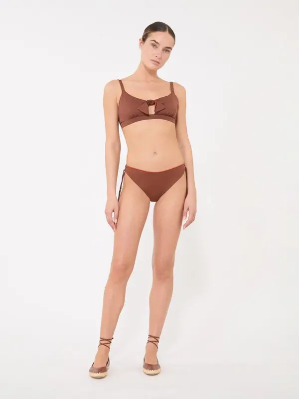 Max Mara Reversible Bikini Bottom - Chocolate